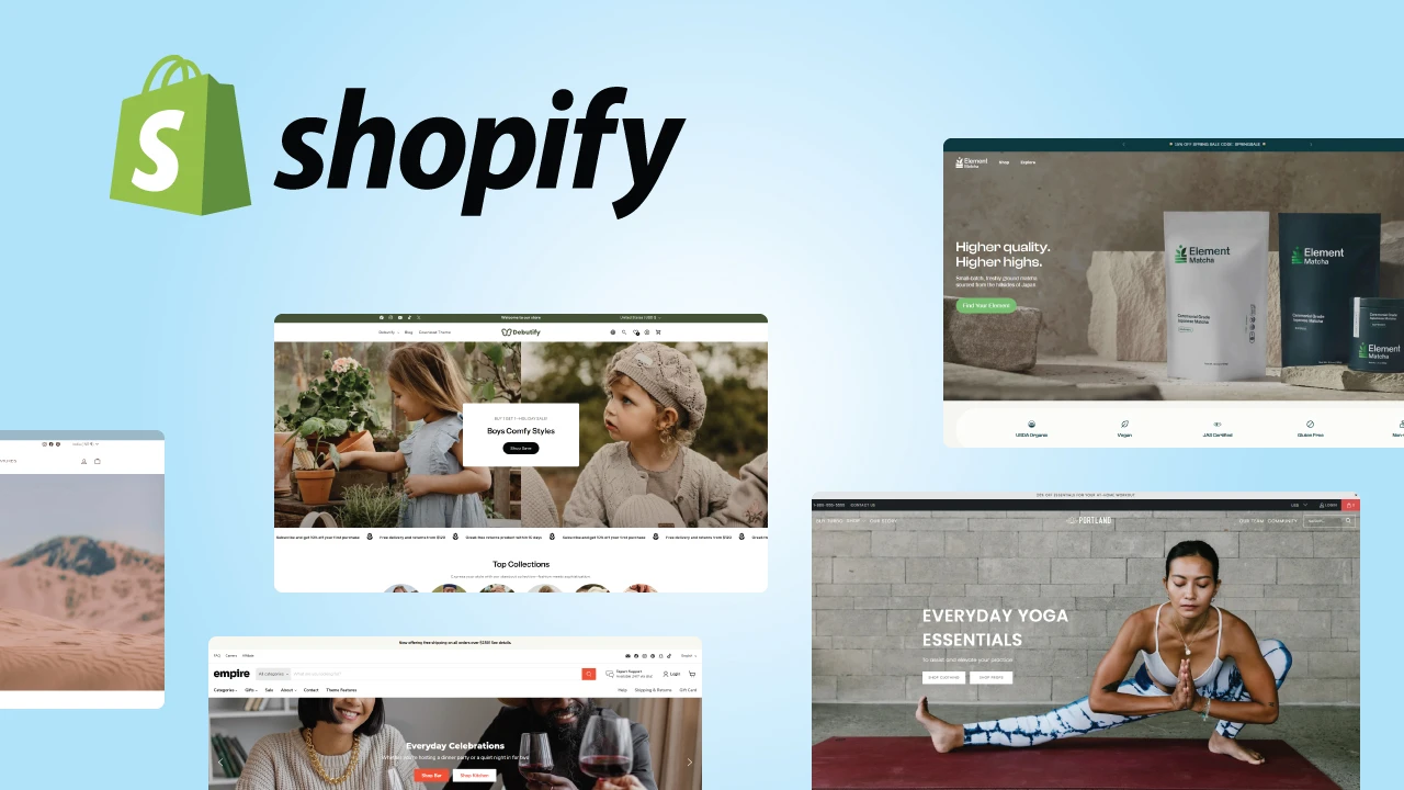 The Best Shopify Themes for eCommerce Success in 2025