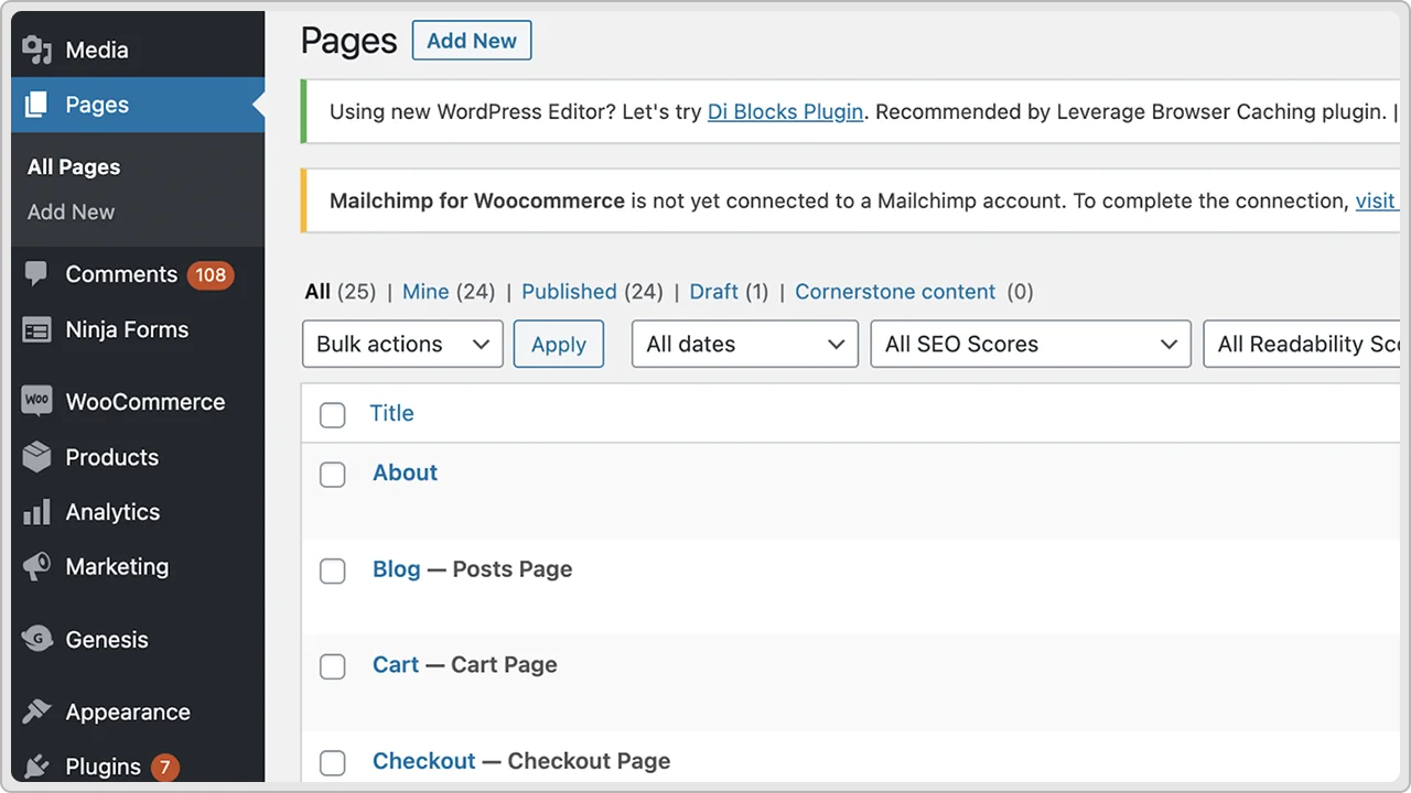 How to Create a Business Website in WordPress in 2025